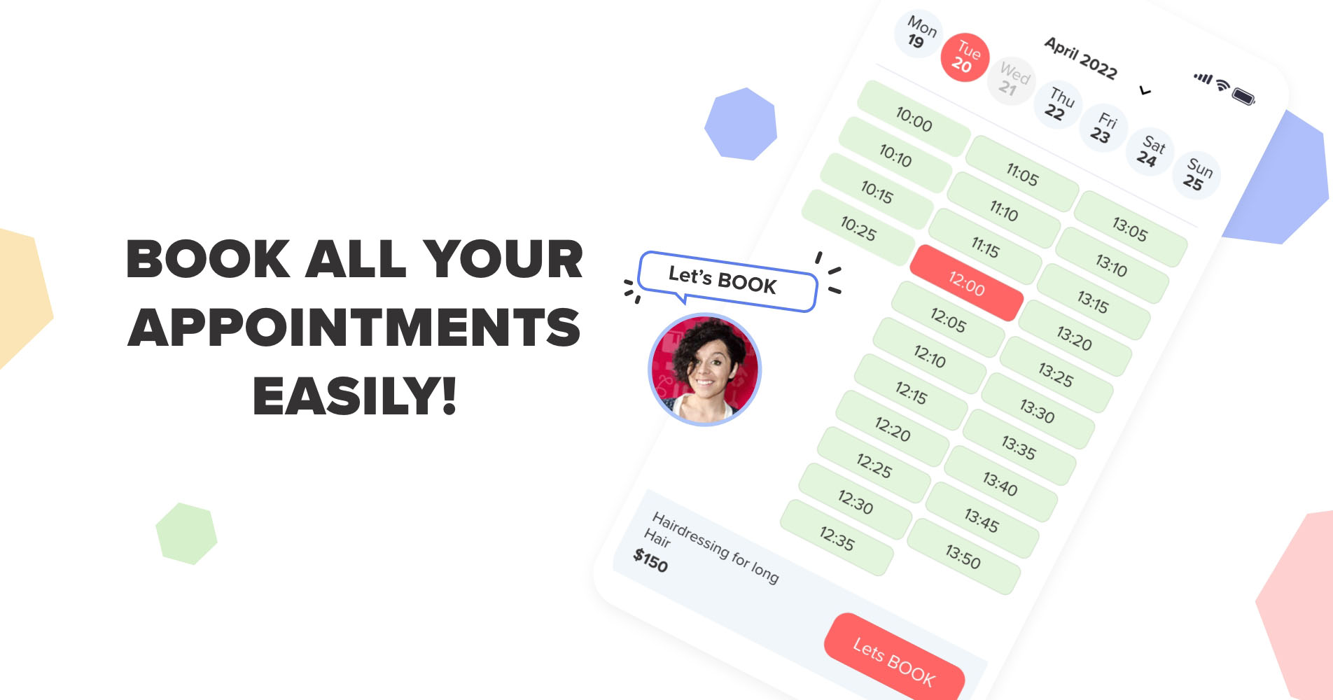 Client application for online bookings RS